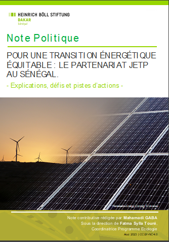 Pour une transition énergétique équitable : le partenariat JET-P au ...